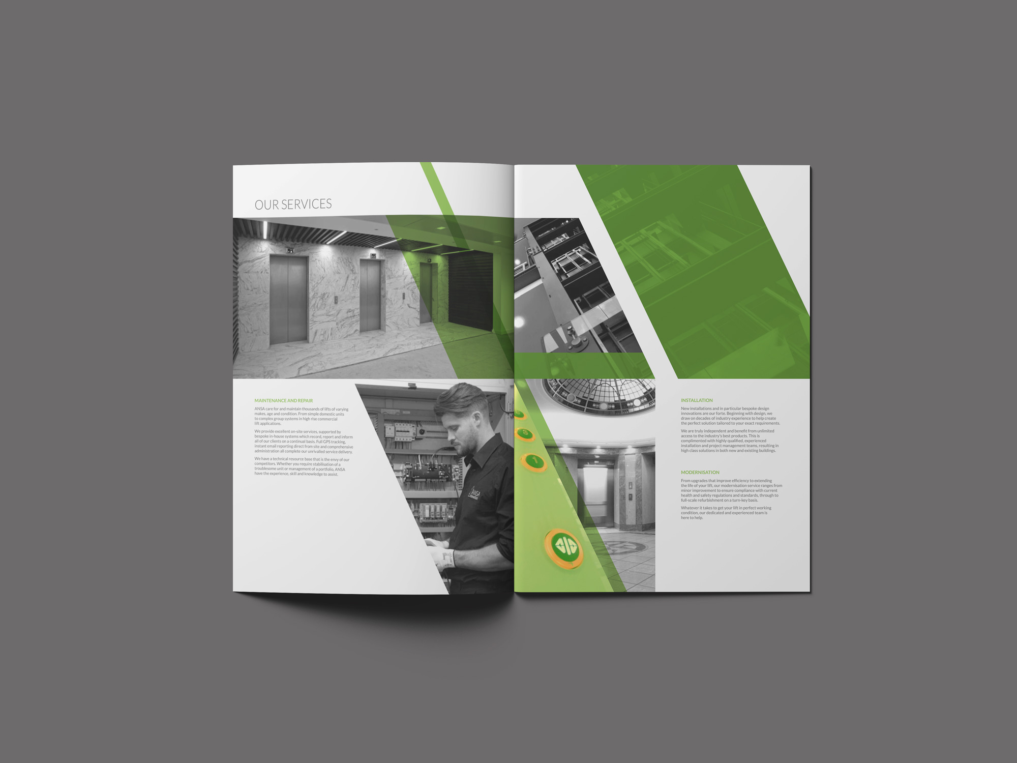 ANSA Elevators – Pure Design Studios